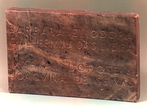Barbara Eliodora Guilhermina da Silveira / Maria Doroteia Joaquina de ...